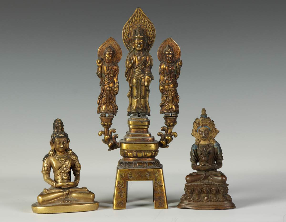 Oriental Bronze Figures | Cottone Auctions