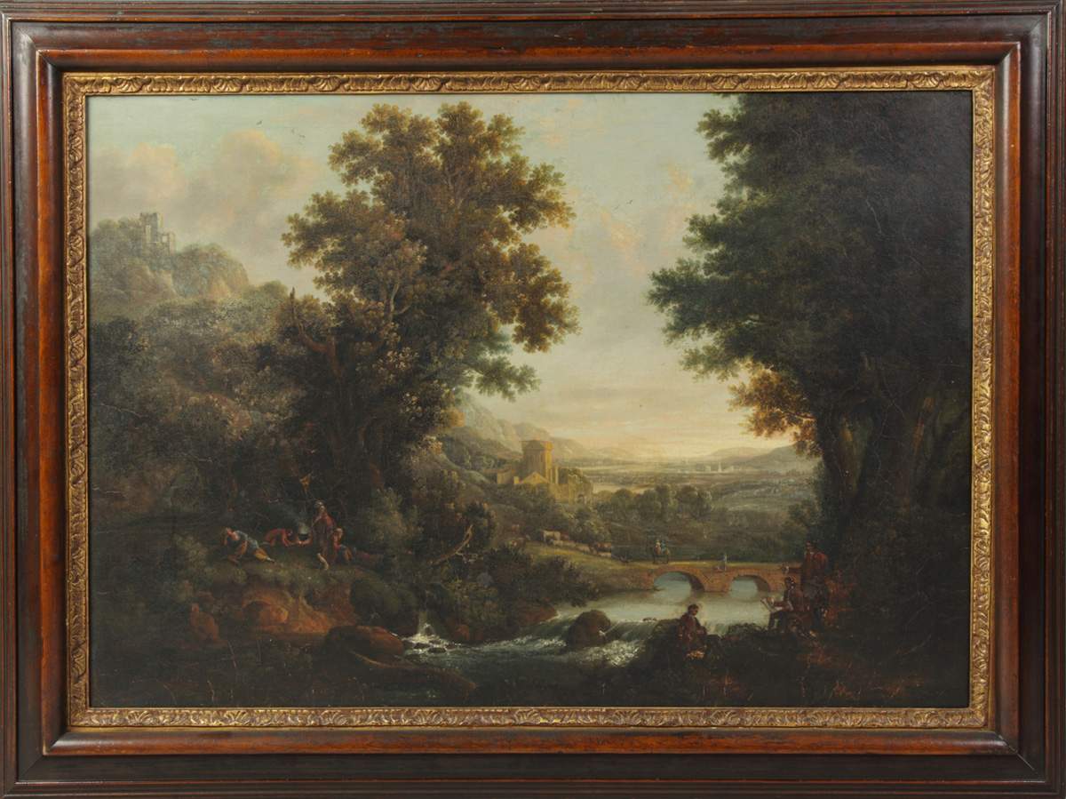 European Old Masters Style Landscape | Cottone Auctions
