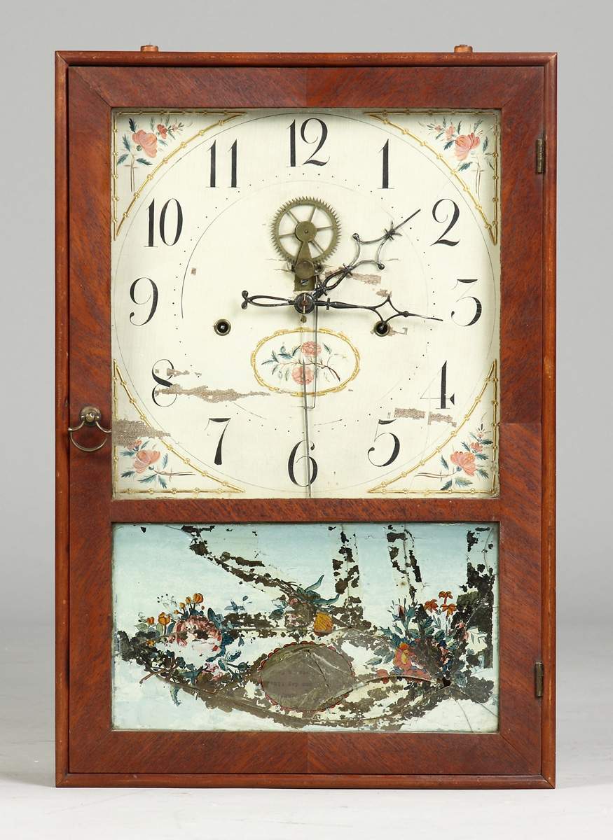 Rare, Early Open Escapement Box Clock | Cottone Auctions