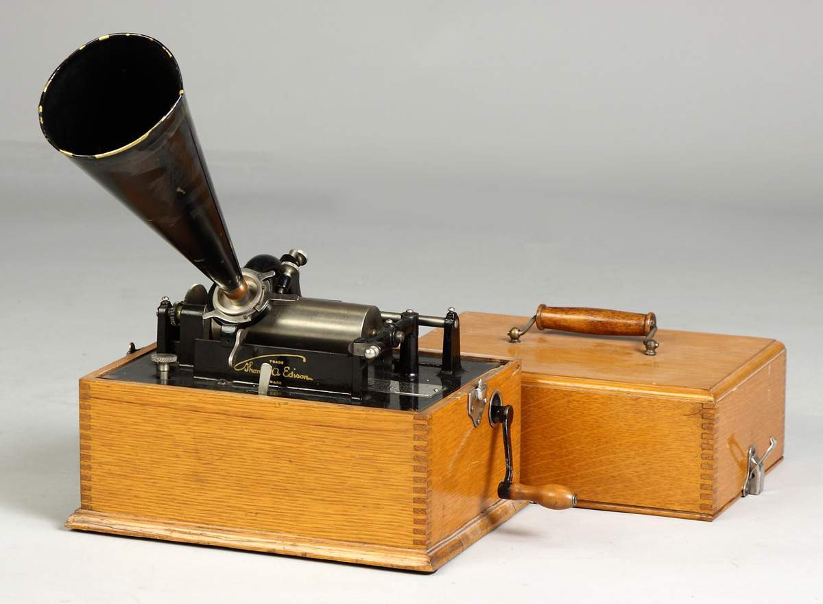 Early and Rare Edison Standard Phonograph | Cottone Auctions