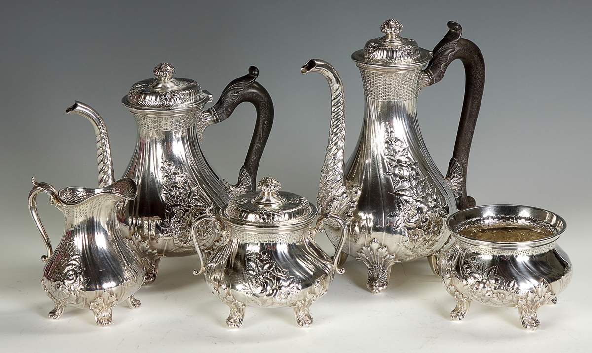 Gorham Sterling Silver 5-Pc. Tea Set | Cottone Auctions