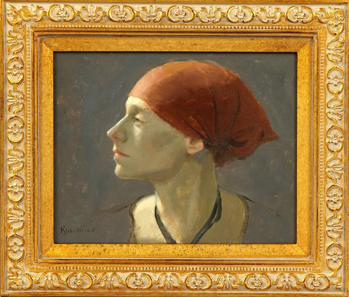 Thomas Buechner (1926-2010) Portrait | Cottone Auctions