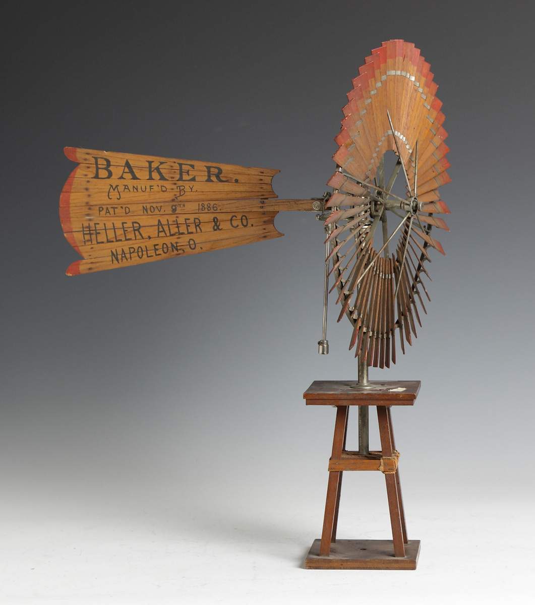 Rare Baker Windmill Salesman Sample | Cottone Auctions