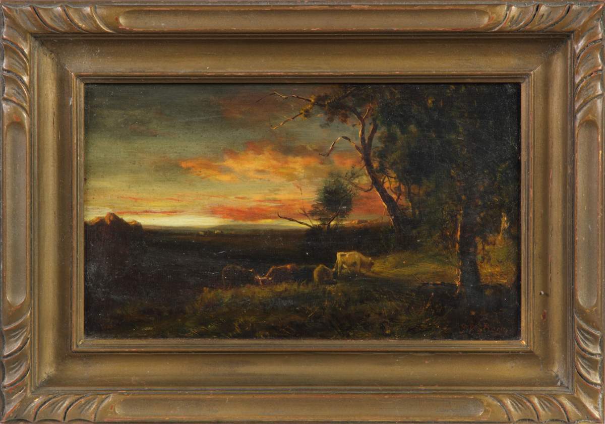 Patrick Vincent Berry (American, 1852-1922) Evening landscape | Cottone ...