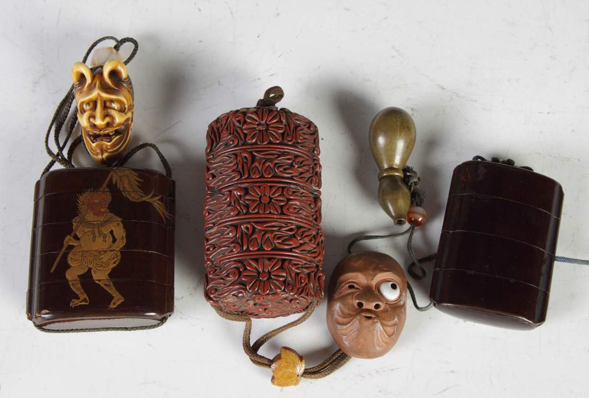 3 Japanese Inro | Cottone Auctions
