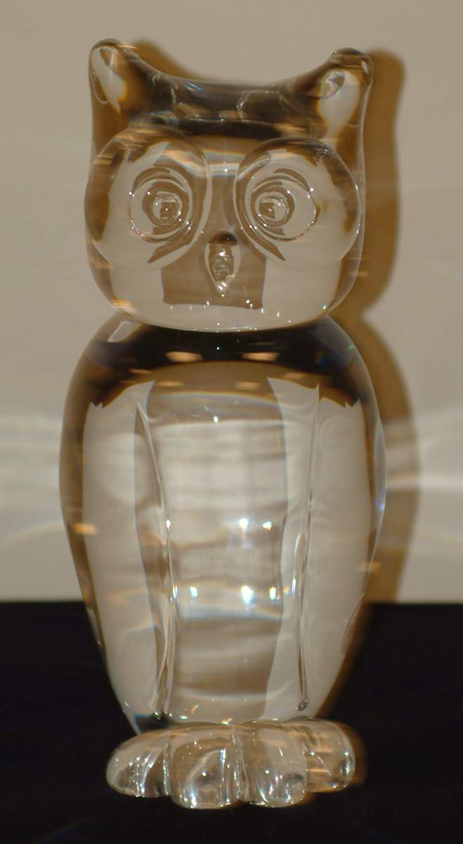 Sgn. Steuben Owl | Cottone Auctions