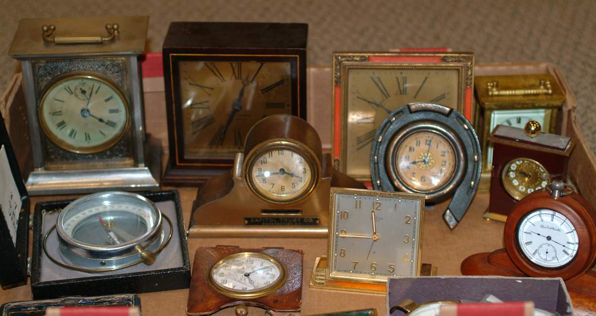 Misc. Desk Clocks, Car Clocks, Carriage Clocks, etc | Cottone Auctions