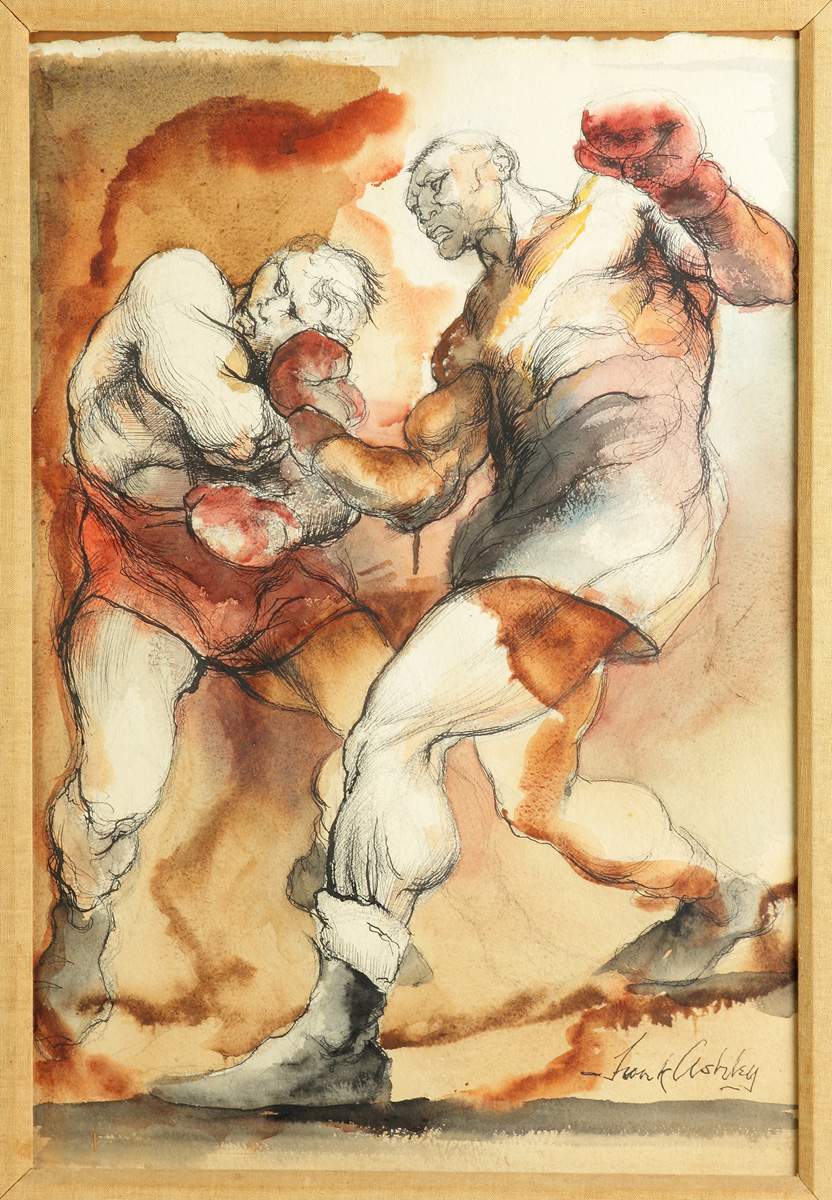 Frank Ashley (American, 1920-2007) "Wham" | Cottone Auctions