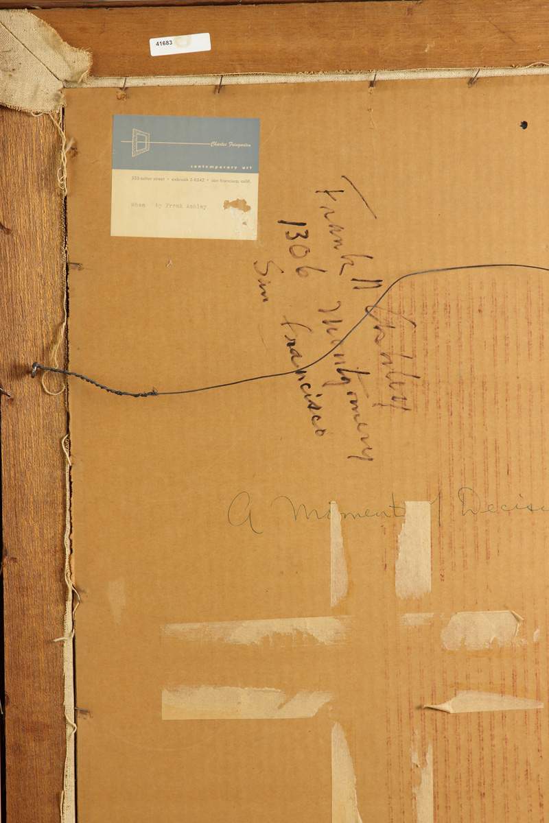 Frank Ashley (American, 1920-2007) "Wham" | Cottone Auctions