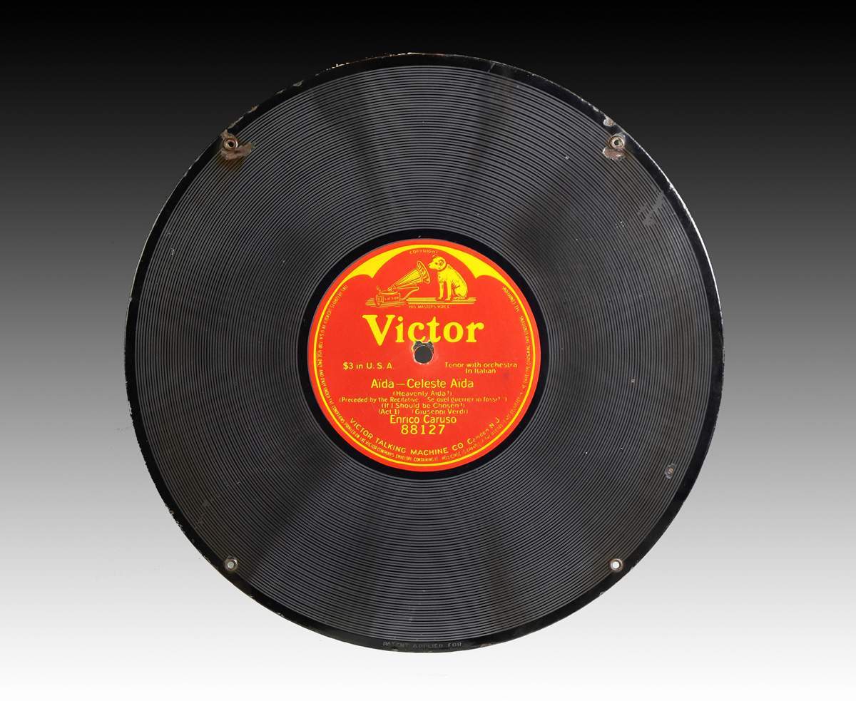 Vintage Victor Porcelain Enameled Sign | Cottone Auctions