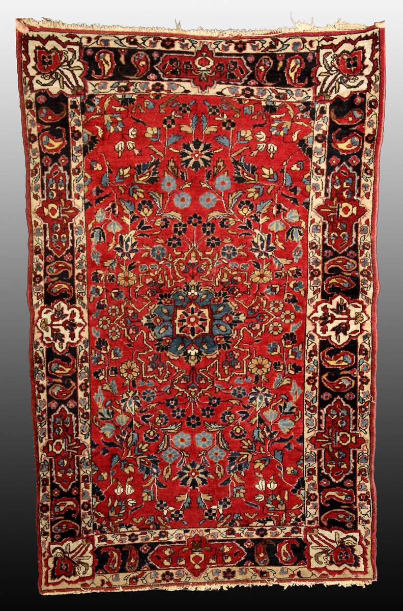 Painted Sarouk | Cottone Auctions