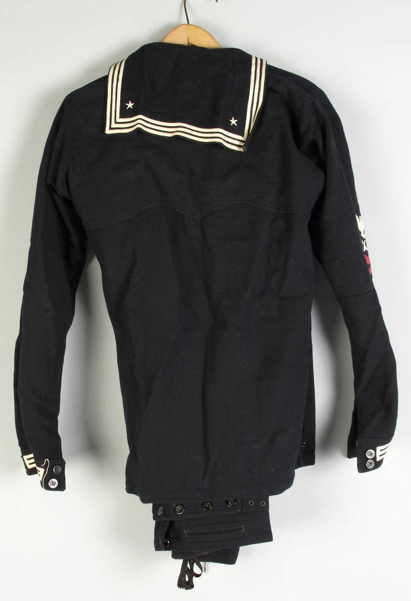 WWI Wool Sailor's Uniform, Arthur Raynor | Cottone Auctions