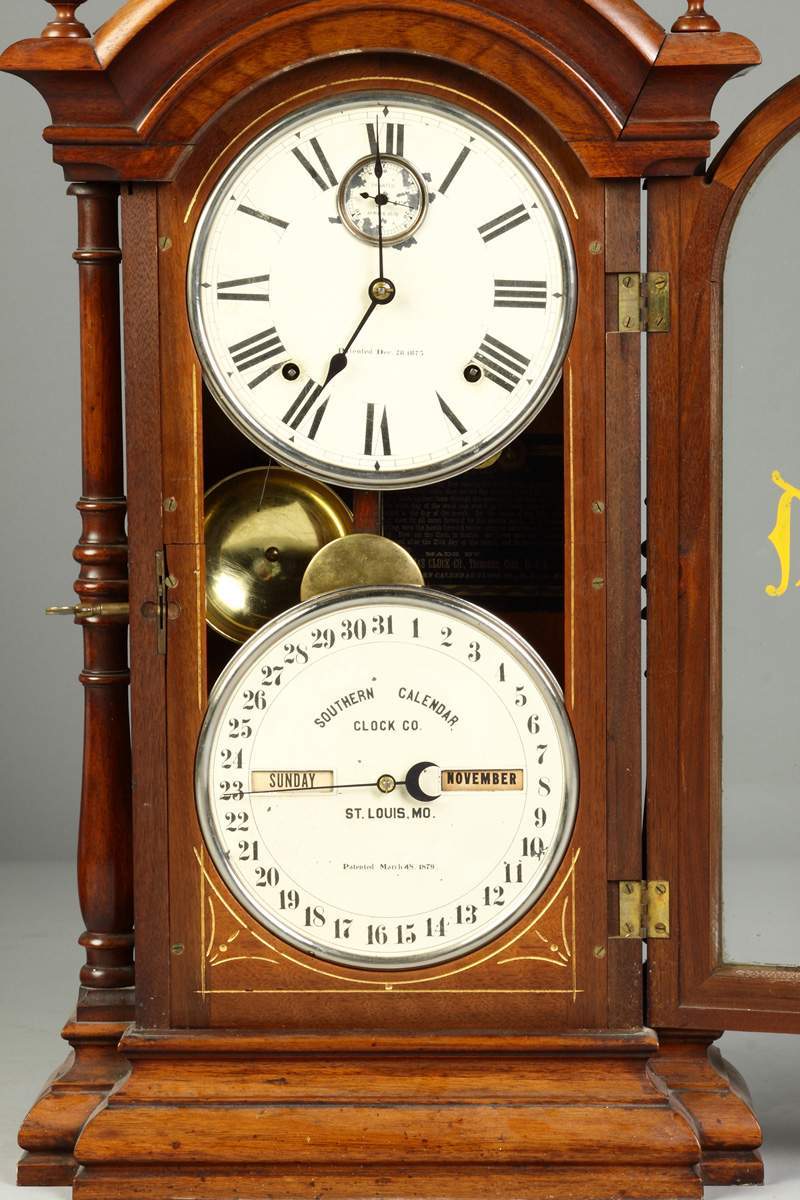 Southern Calendar Clock Co., St. Louis, MO, Fashion #4 | Cottone Auctions