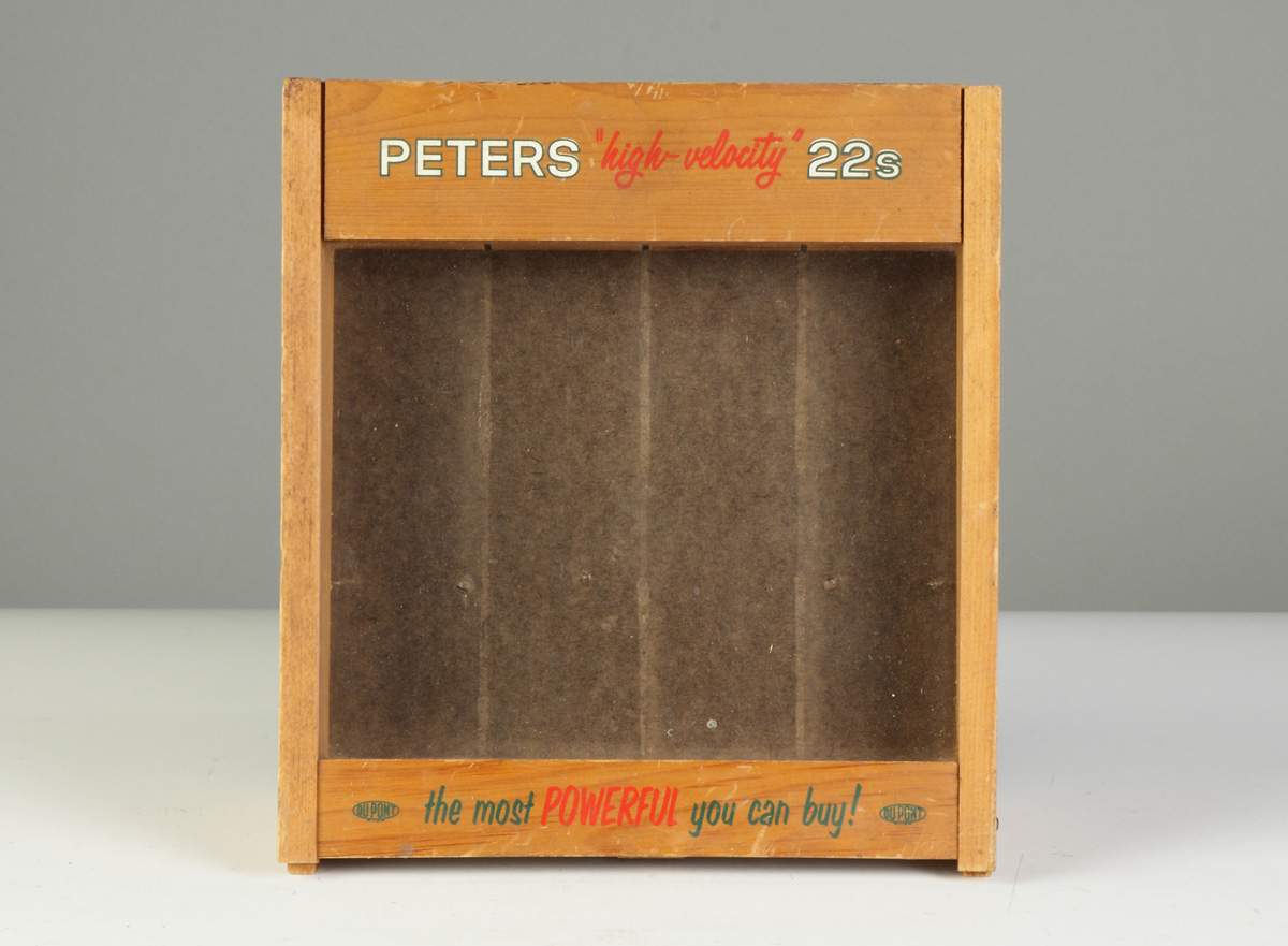 Dupont, Peter's High Velocity 22's Display Case | Cottone Auctions