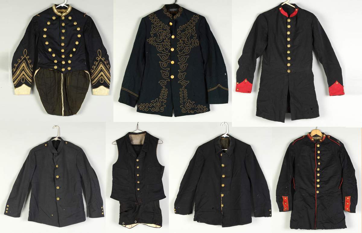 Major William H. Nutt, Waverly, NY, Civil War Era Wool Coats | Cottone ...