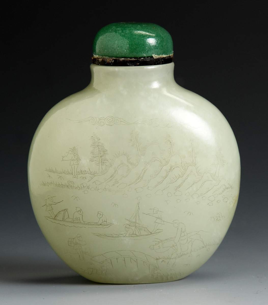 Jade Snuff Bottle | Cottone Auctions