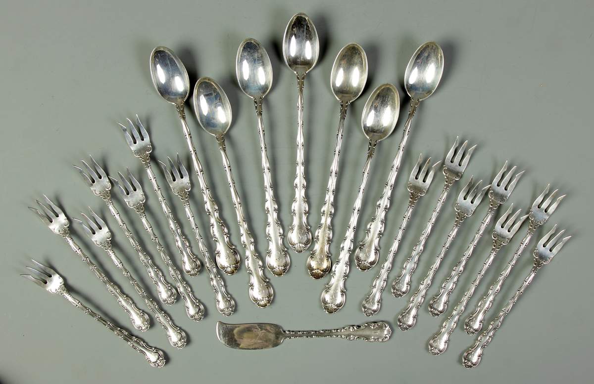 Gorham Sterling Silver Flatware - Strasbourg Pattern | Cottone Auctions