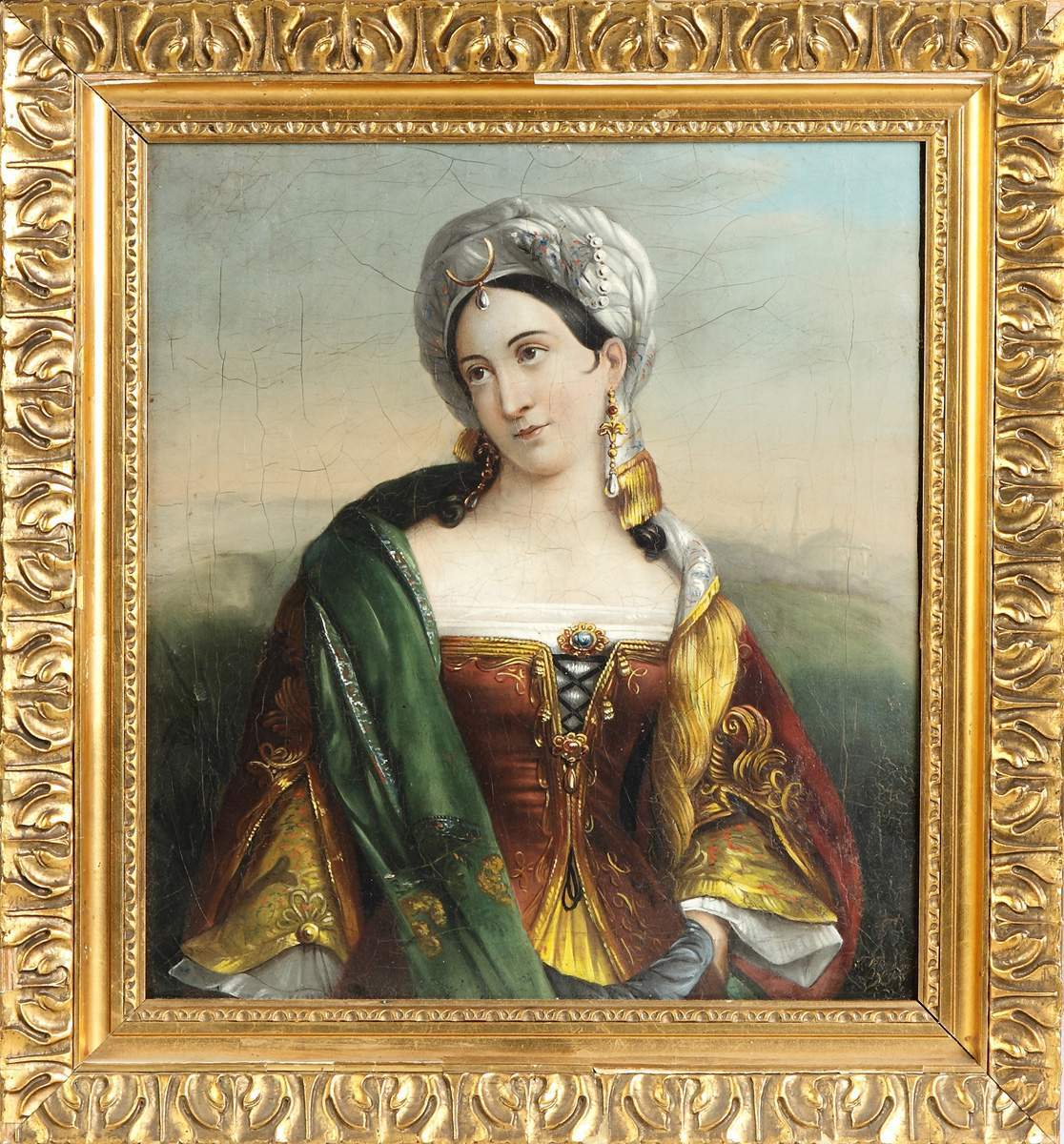 19th Cent. Portrait of a Princess | Cottone Auctions