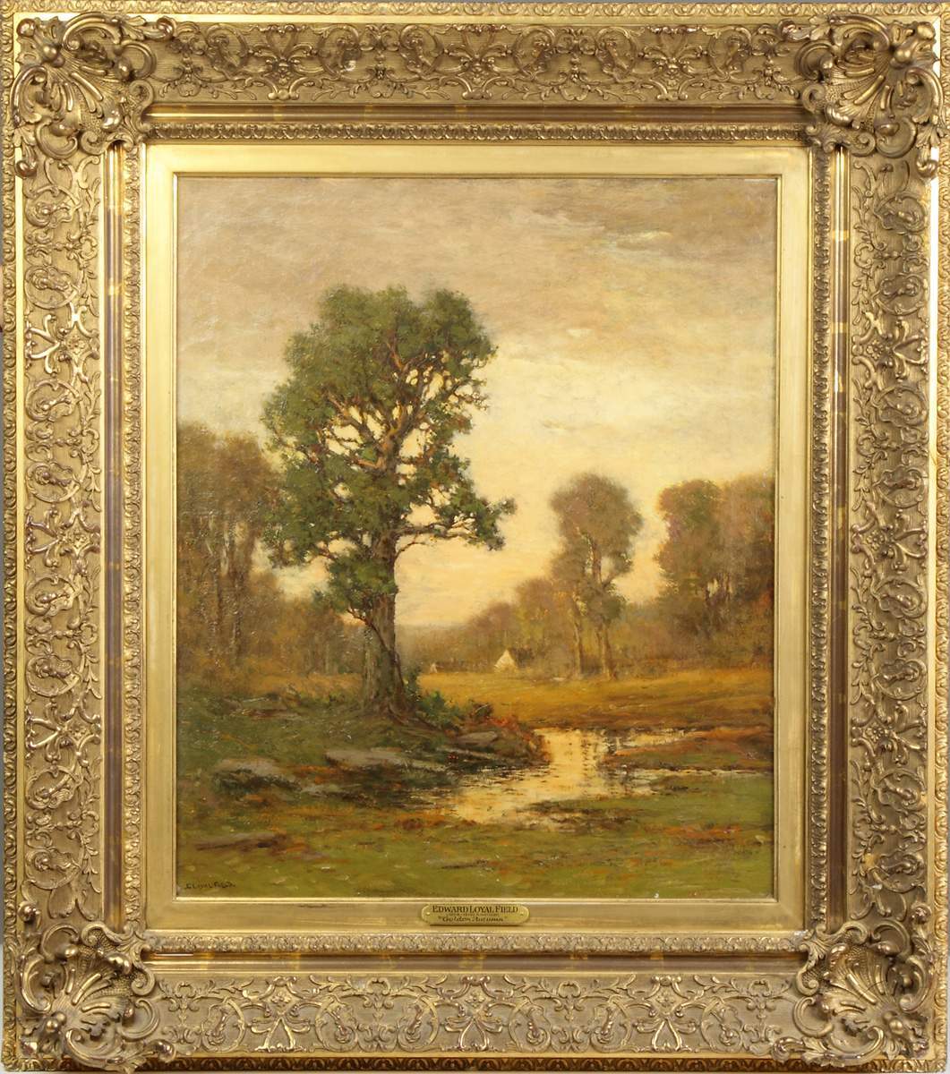 Edward Loyal Field (American, 1856-1914) "Golden Autumn" | Cottone Auctions