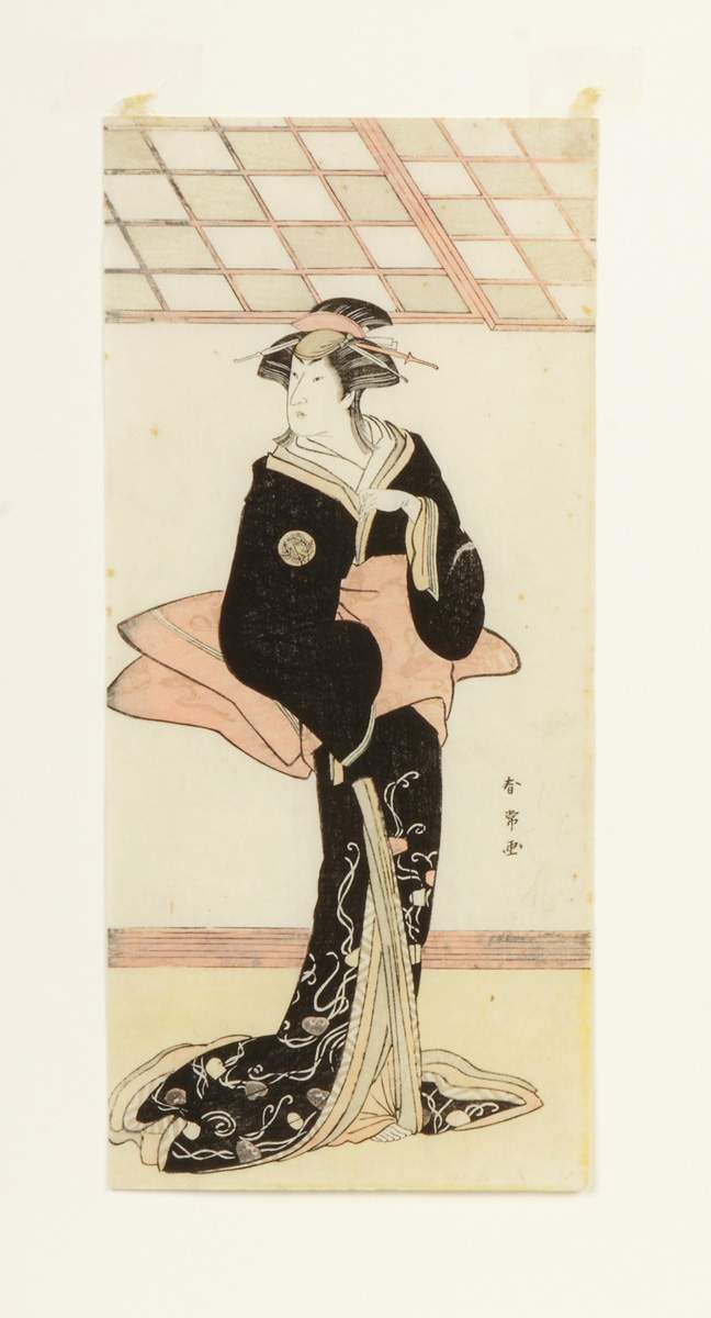 Katsukawa Shunjo (?-1787) "Kabuki Actor Makamura Riko playing a Female ...