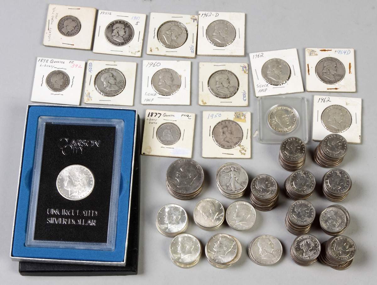 Large Group of Coins | Cottone Auctions