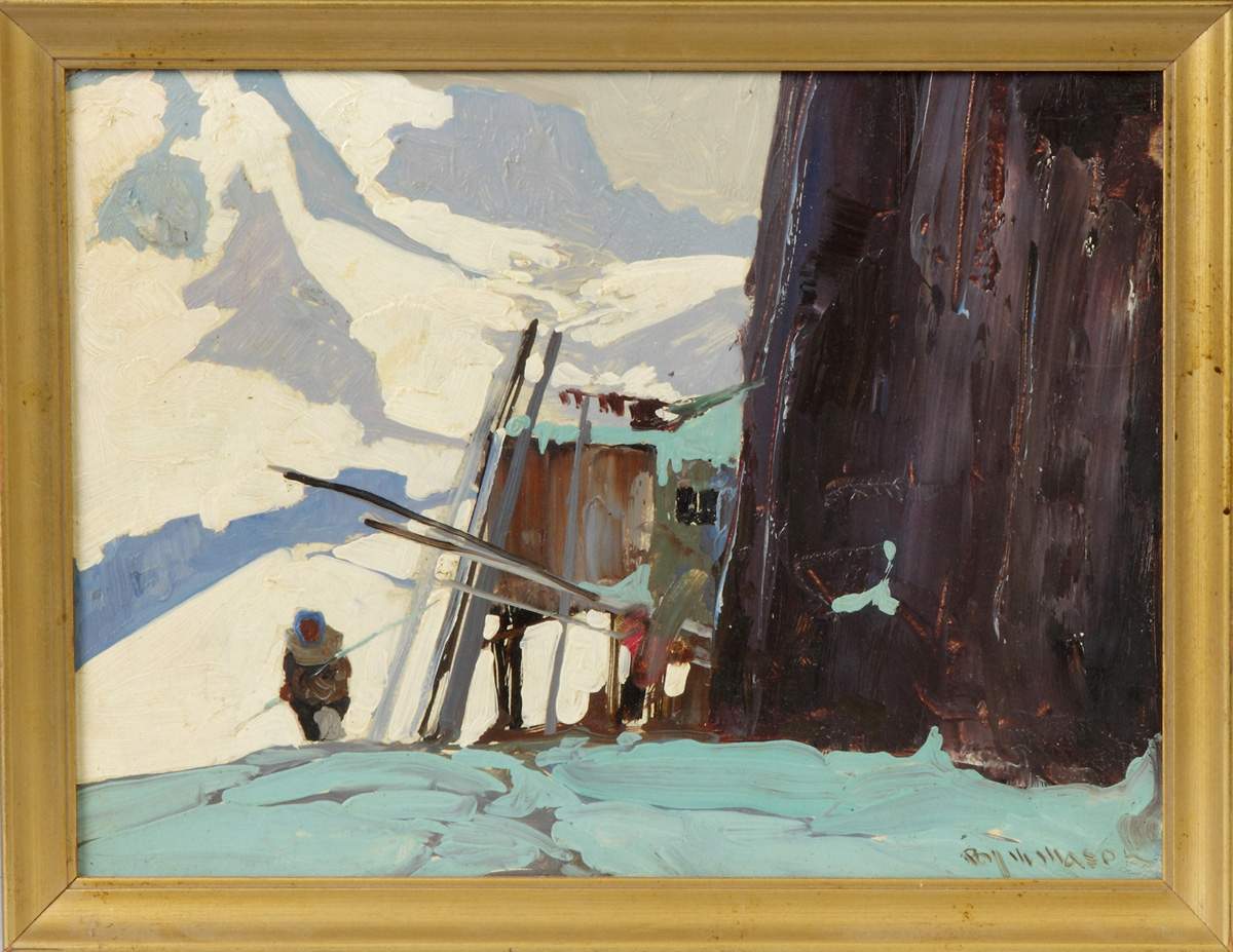 Roy Martell Mason (American, 1886-1972) "Home in the North" | Cottone ...