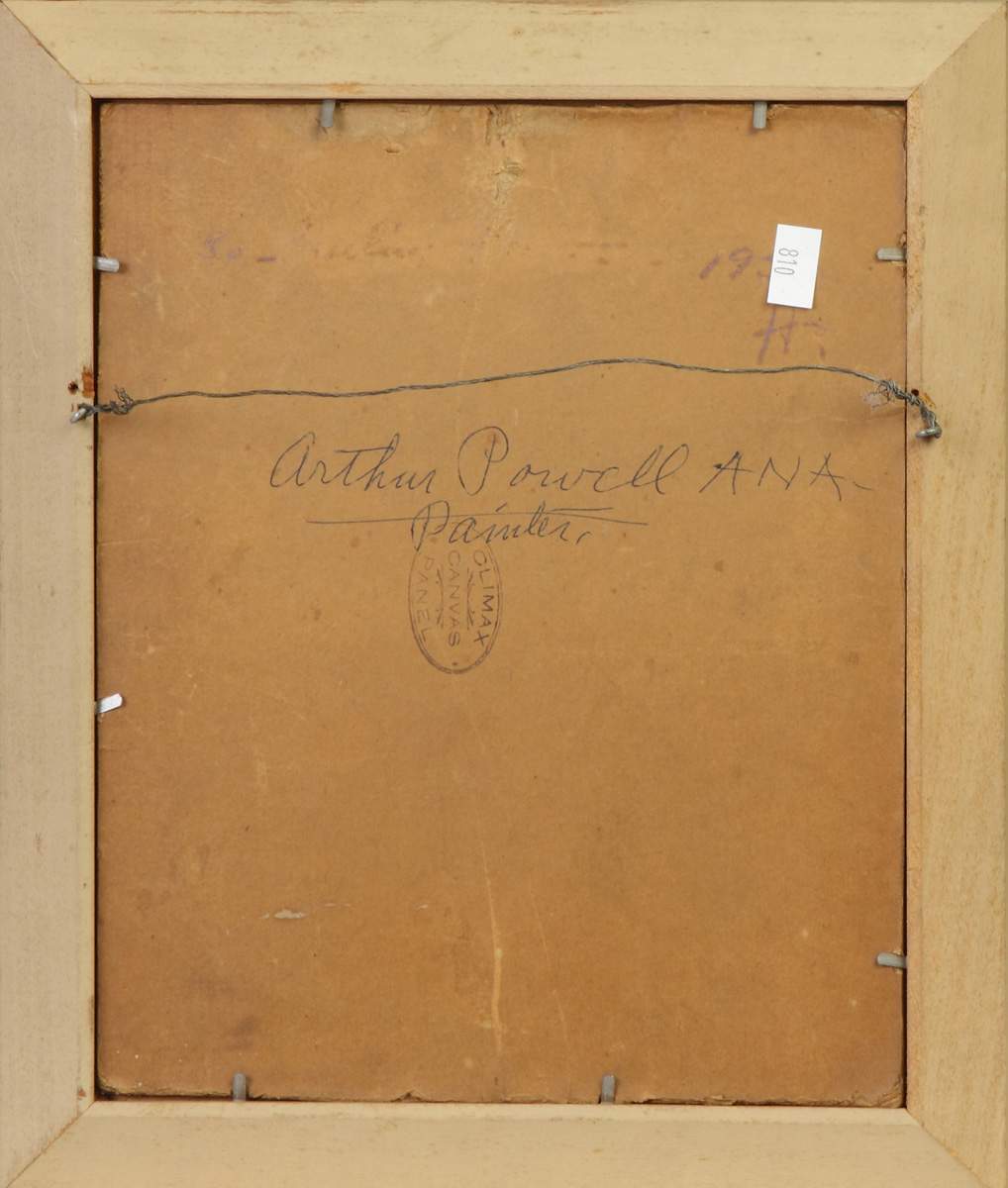 Arthur James Emery Powell (American, 1864-1956) Winter in NY, 1954 ...