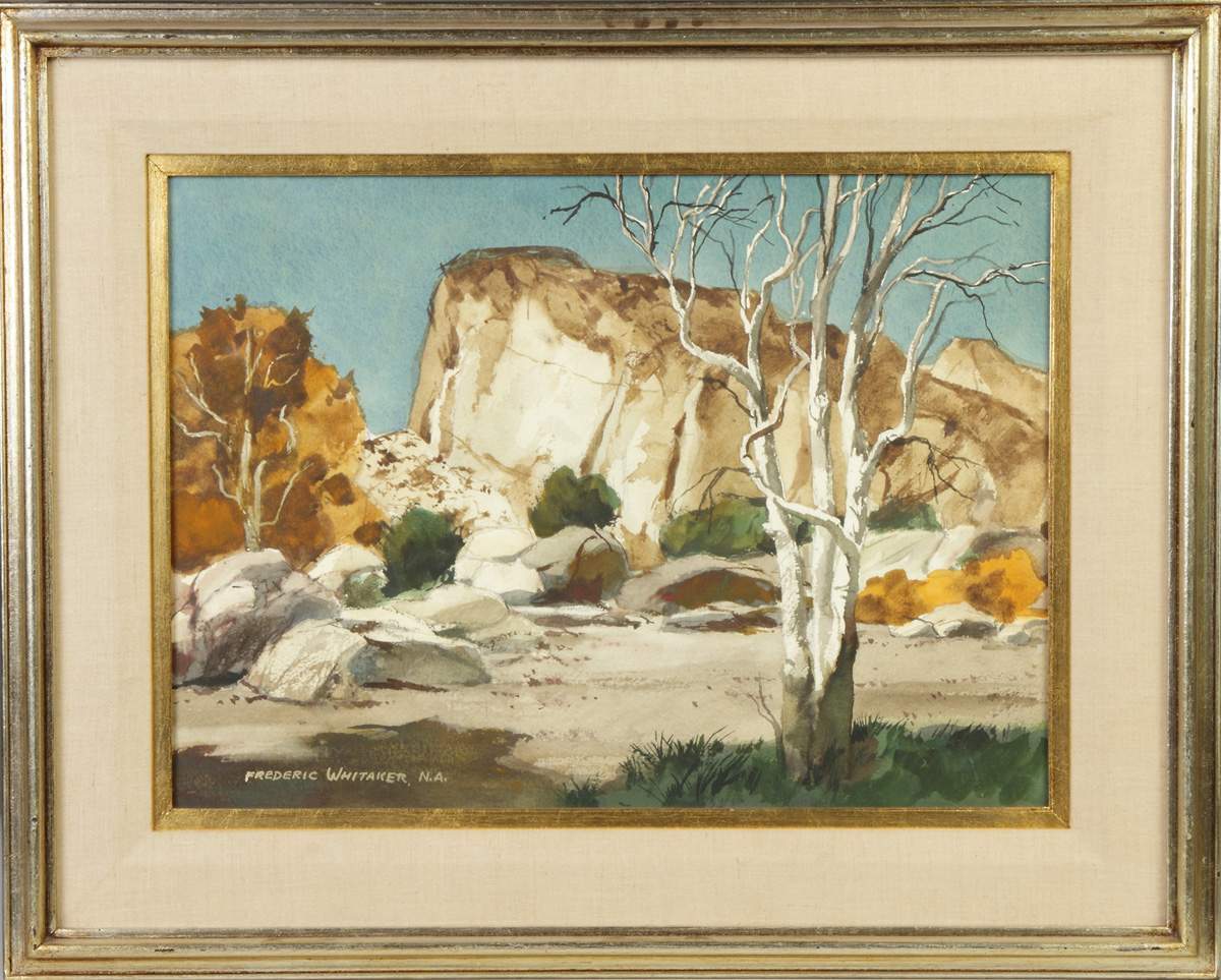 Frederic Whitaker (American, 1891-1980) "Autumn" | Cottone Auctions