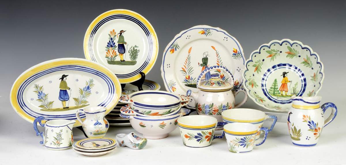 Various Quimper Ware | Cottone Auctions