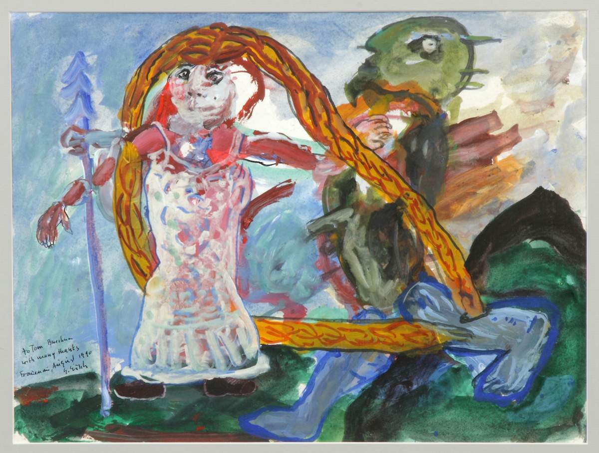 Erwin Eisch (German, Born 1927) Abstract | Cottone Auctions