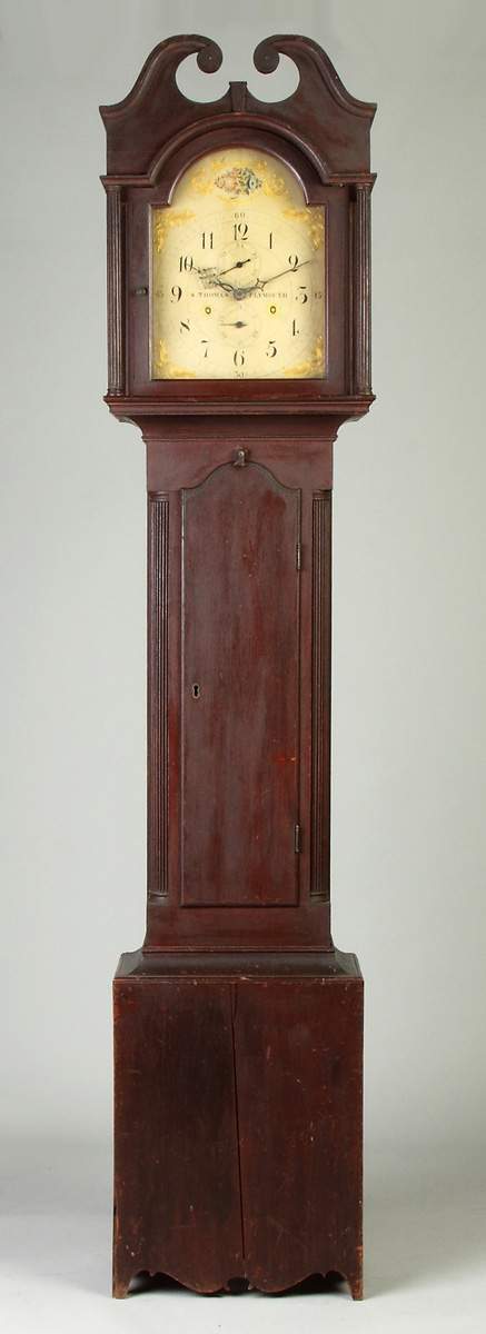 Seth Thomas Cherry Tall Case Clock | Cottone Auctions