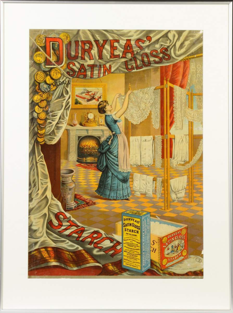 Duryeas Starch, Satin Gloss, Lithograph | Cottone Auctions