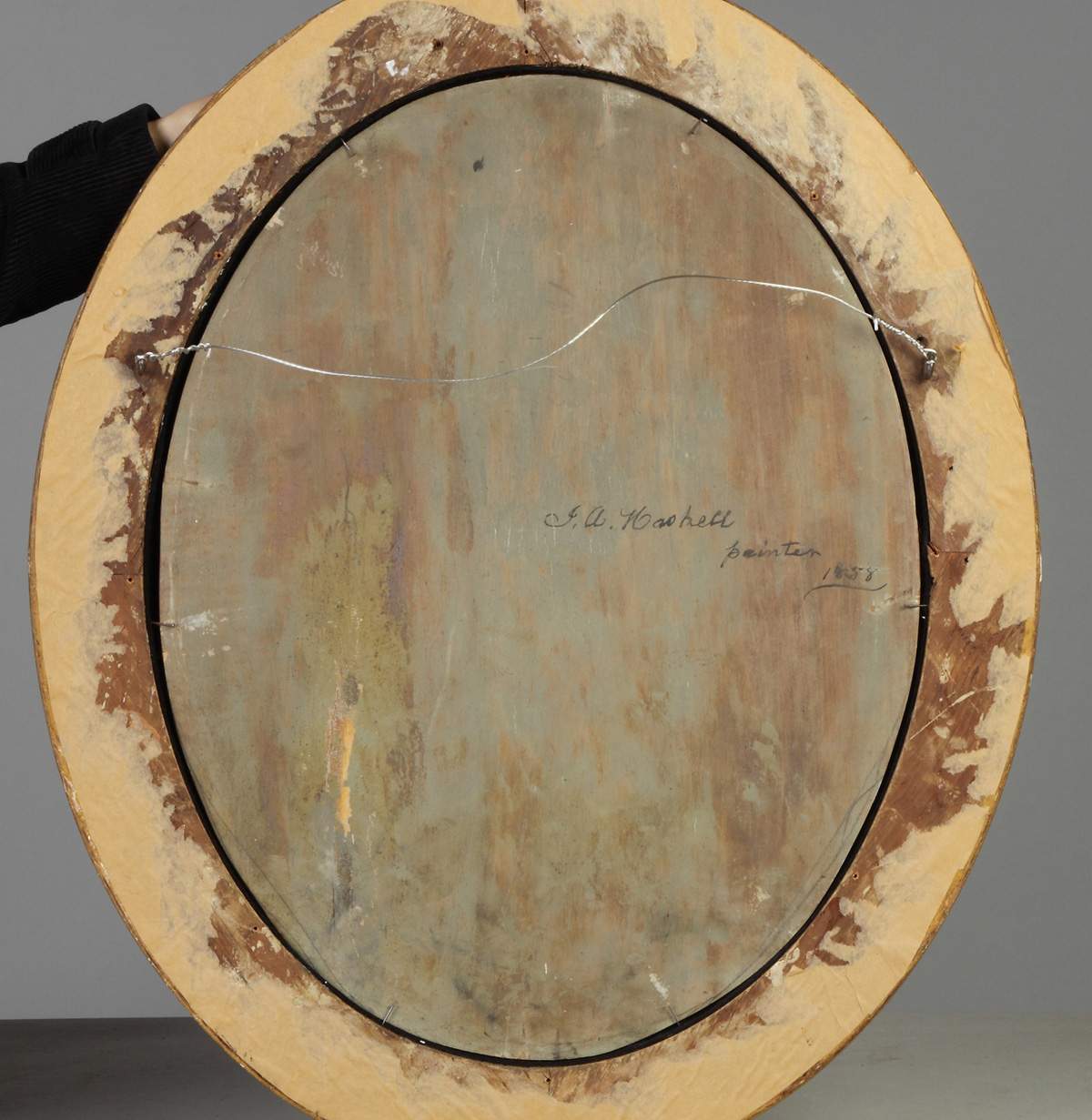 Joseph Allen Haskell (American, 1808-1894) Portrait of a young girl ...