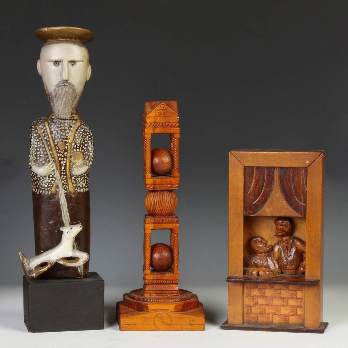 Carved Figure, Whimsy Toy & Diorama | Cottone Auctions