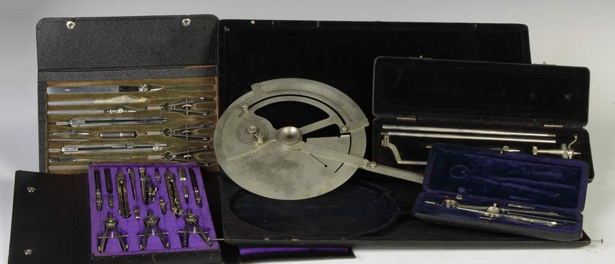 Large Group of Architect's Drafting Instruments | Cottone Auctions
