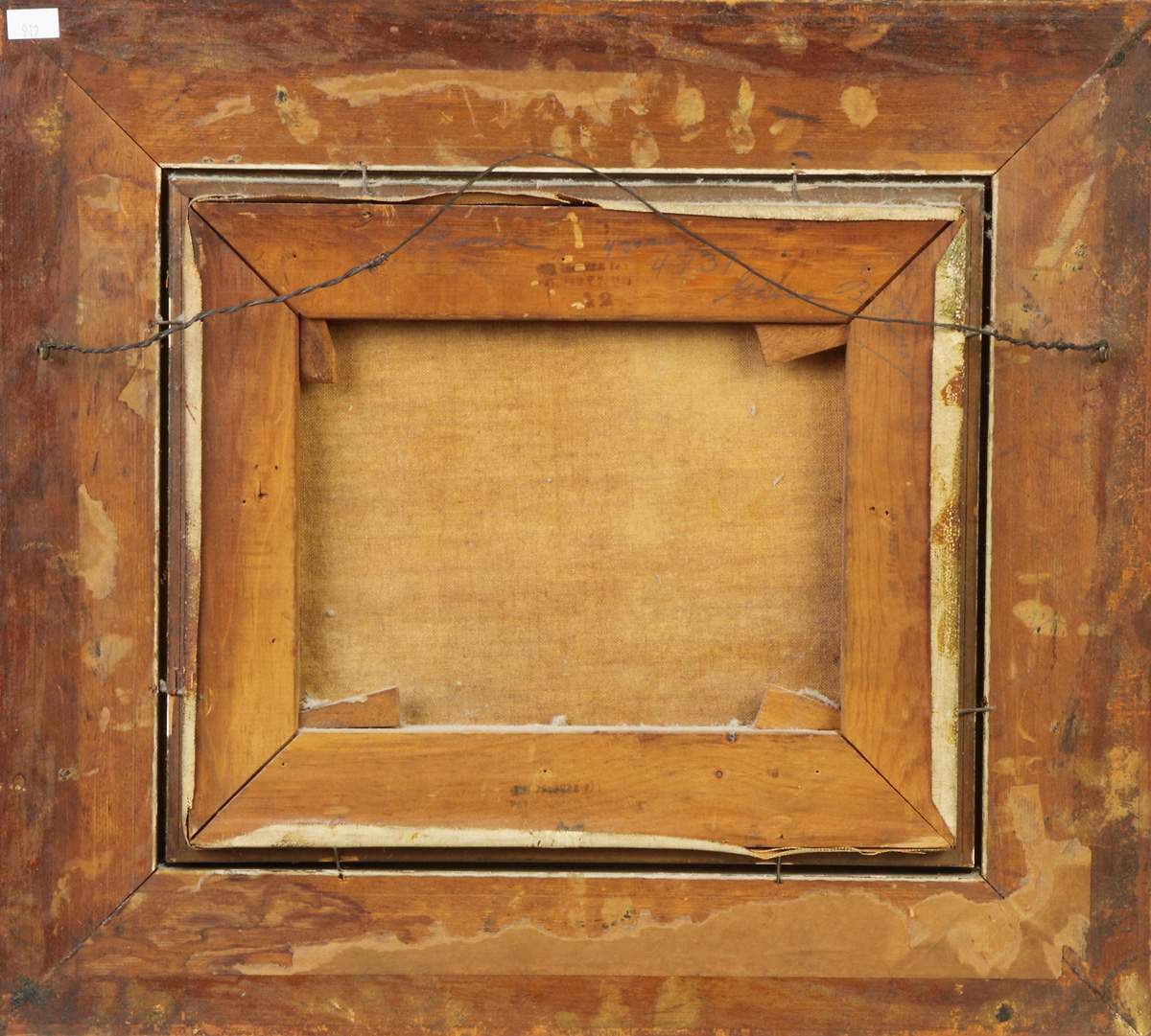 Hudson Mindell Kitchell (American, 1862-1944) Autumn landscape w/stream ...