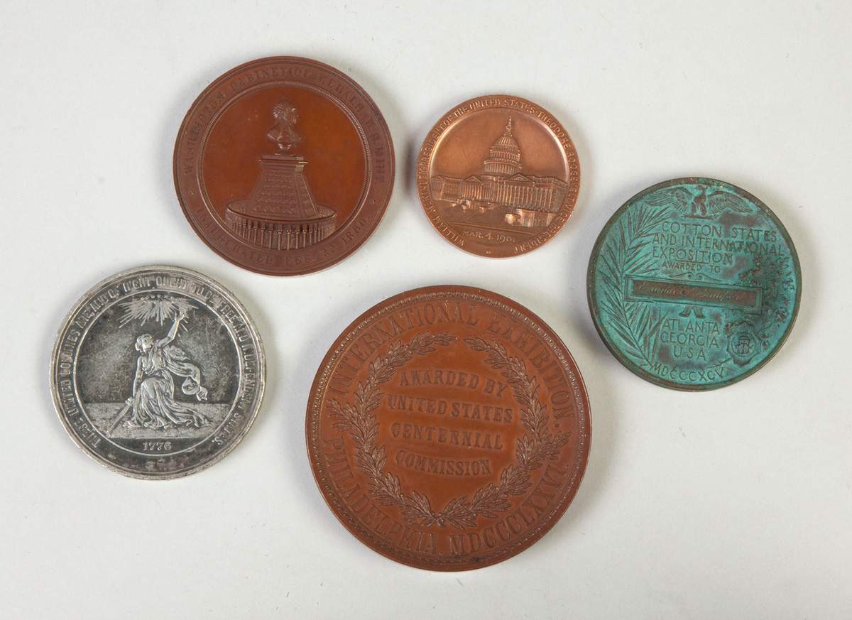 Group of 5 Various Vintage Medals | Cottone Auctions