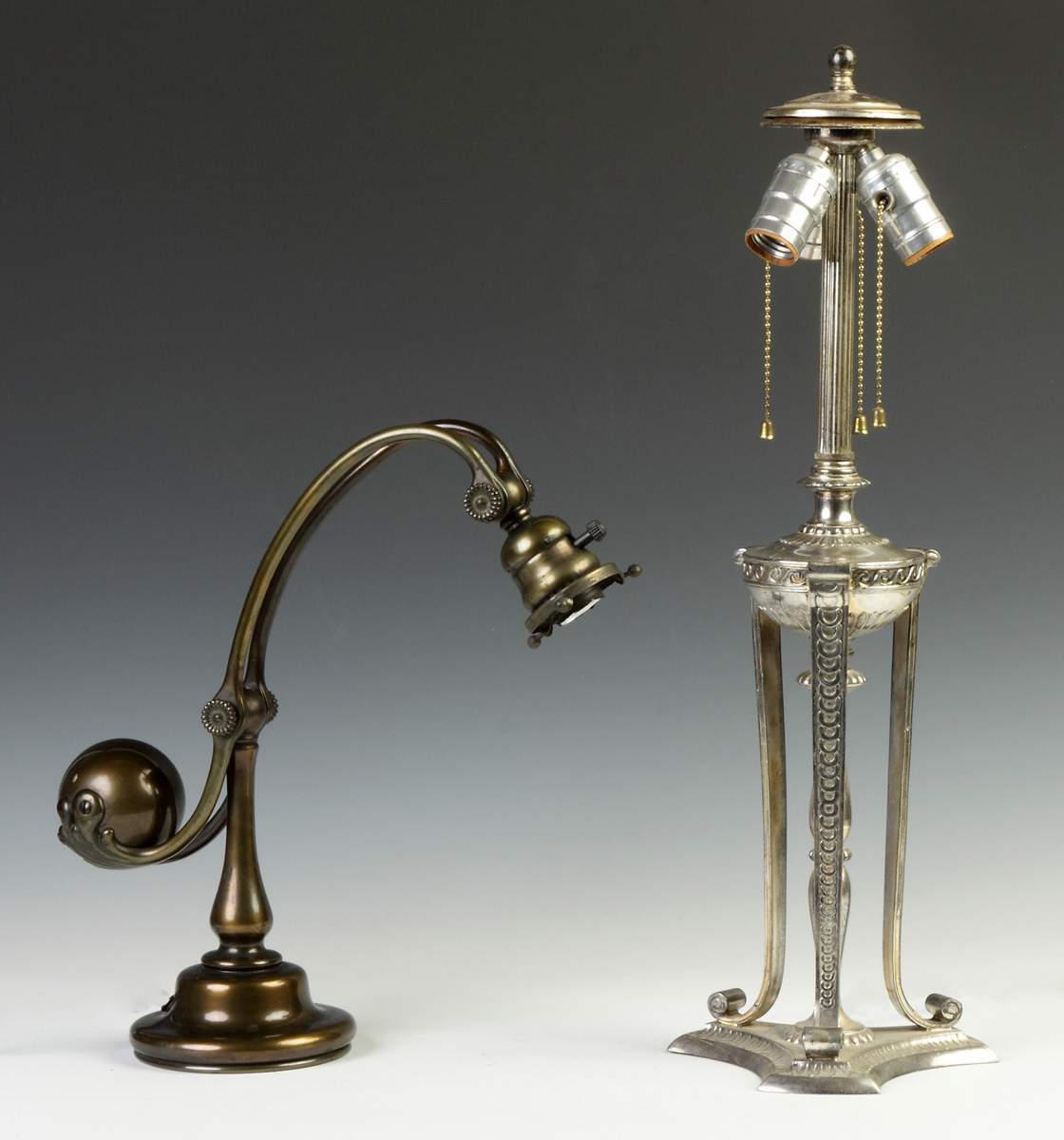 Tiffany & Pairpoint Lamp Bases | Cottone Auctions