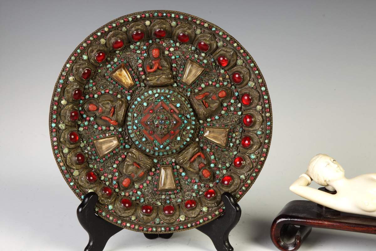 Tibetan Plate | Cottone Auctions