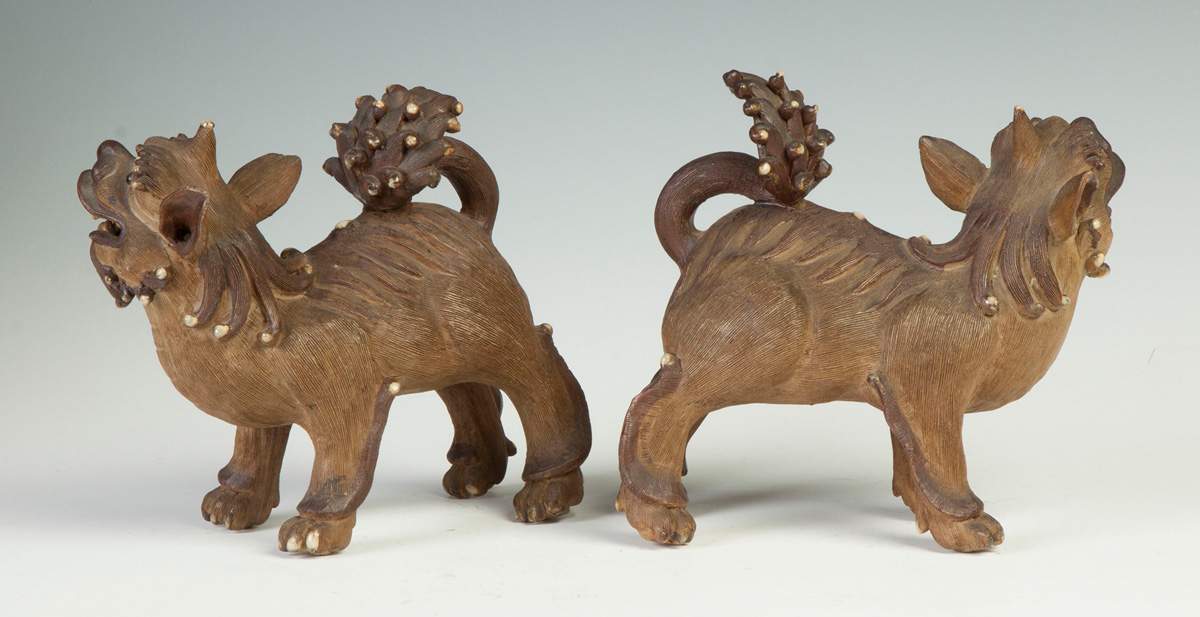 Chinese Porcelain Temple Dogs | Cottone Auctions
