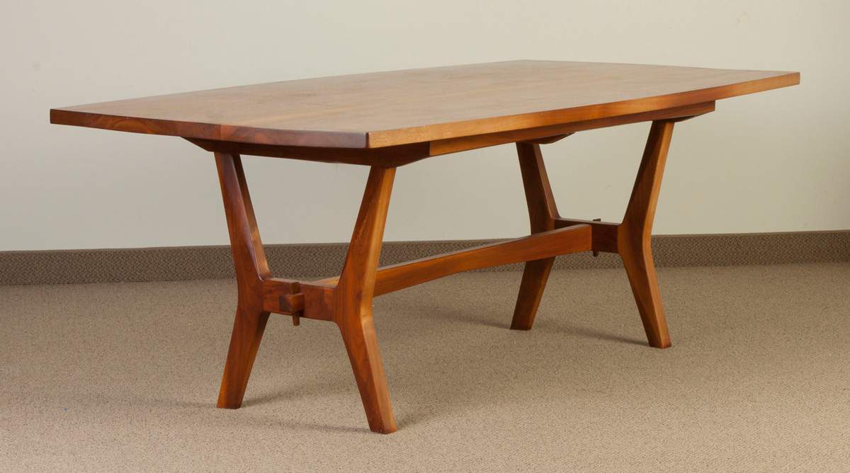 Tage Frid (1915–2004) Walnut Dining Table | Cottone Auctions