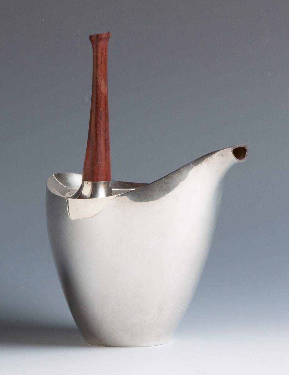 Hans Christensen (1924-1983) Sterling Silver Brussels Coffee Pot ...