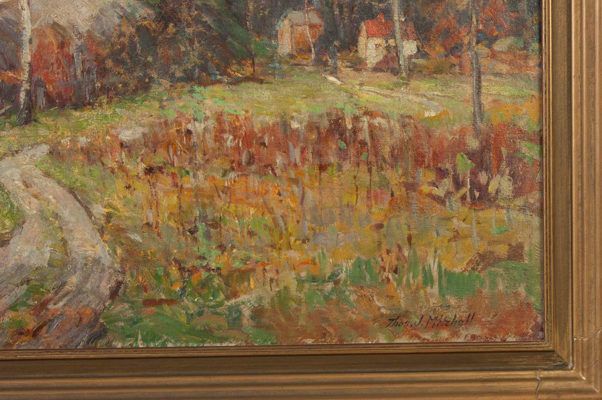 Thomas J. Mitchell (New York, 1875-1940) "Evening, Penfield, Dugway ...