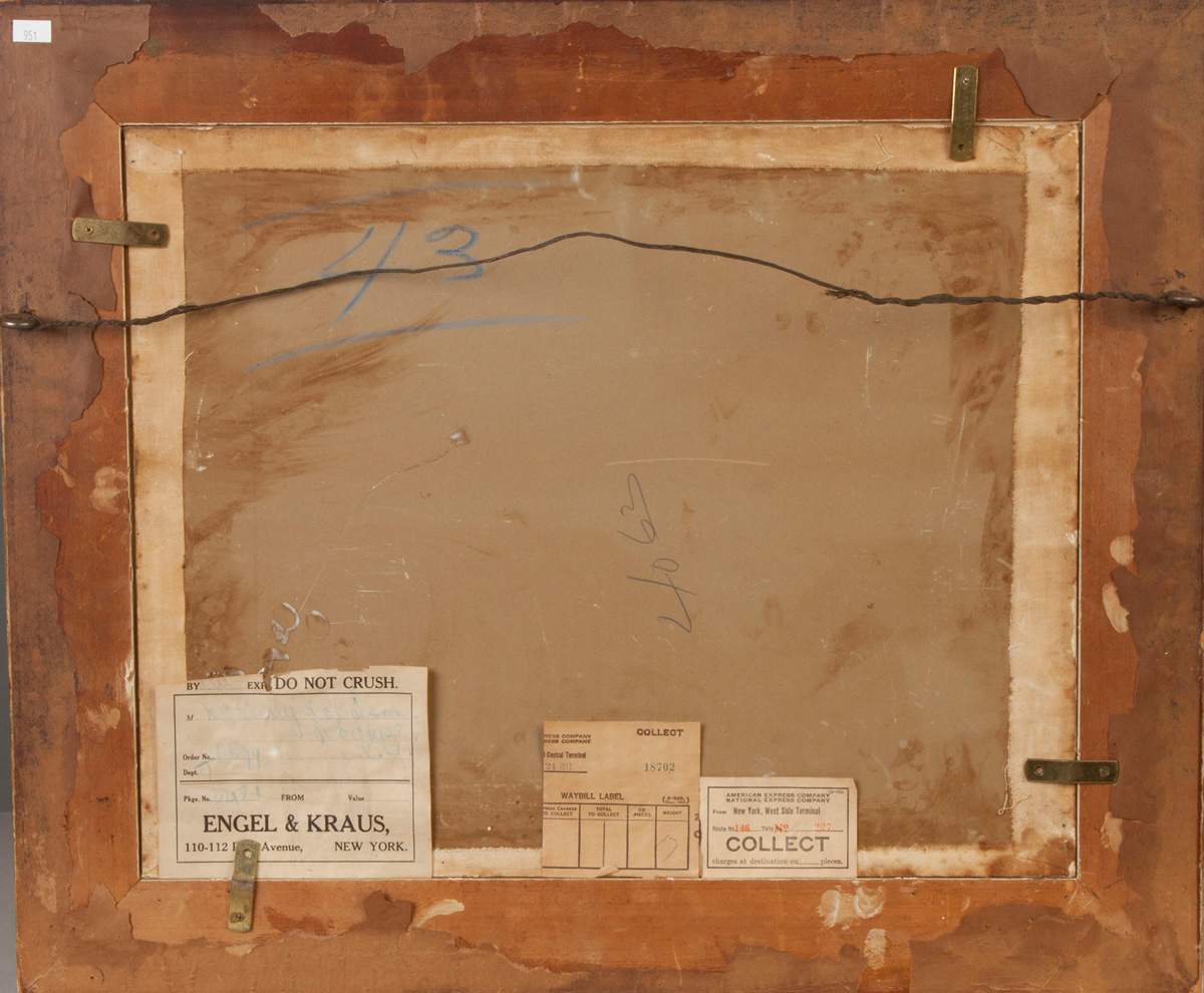 Charles Allen Hulbert (American, 1859-1939) Snow scene | Cottone Auctions