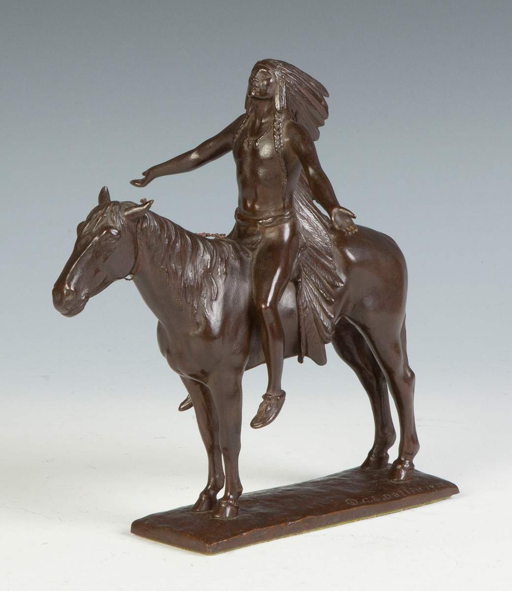 Cyrus Edwin Dallin (American, 1861-1944) "Appeal to the Great Spirit ...