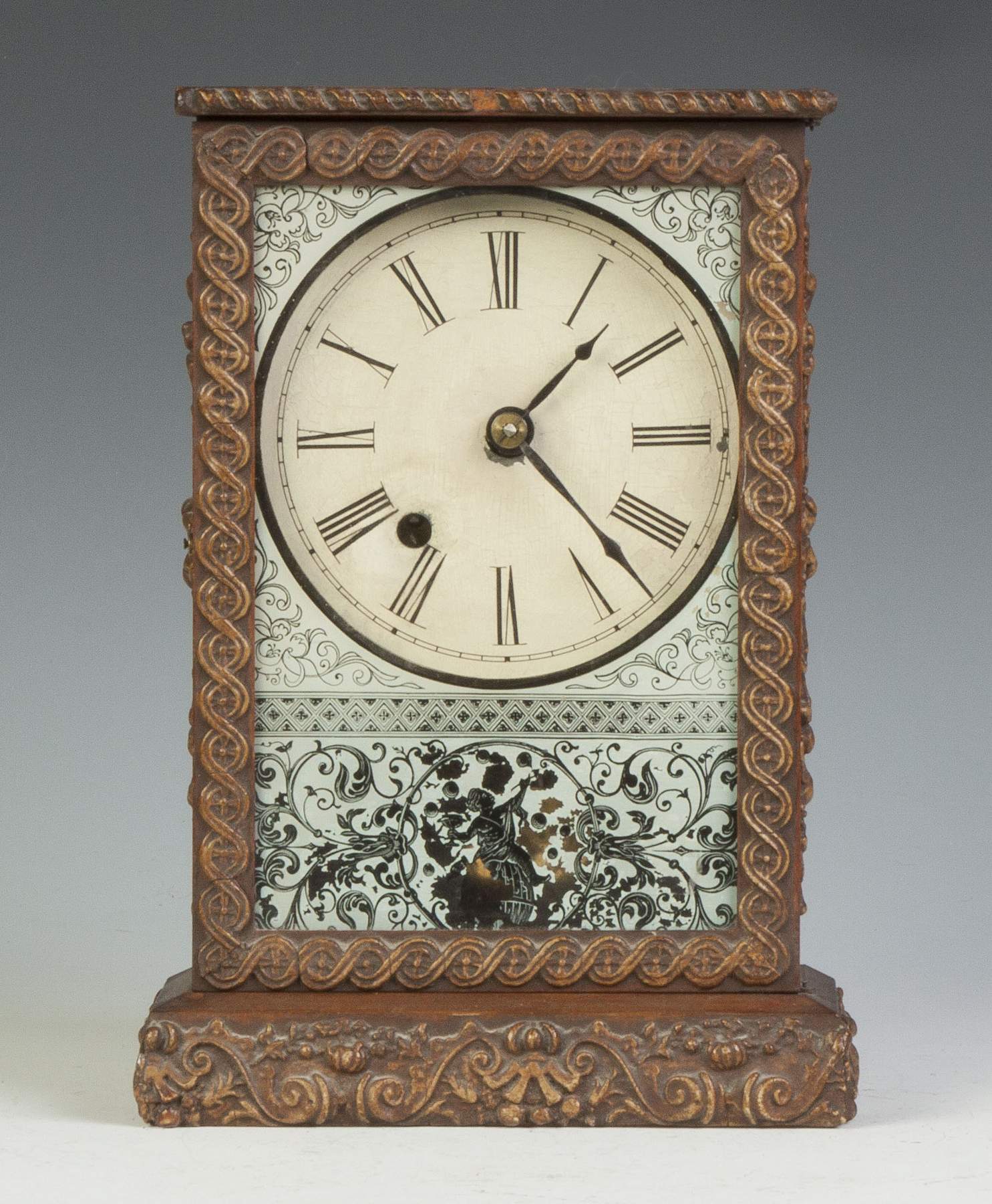 T.S. Sperry Box Clock | Cottone Auctions