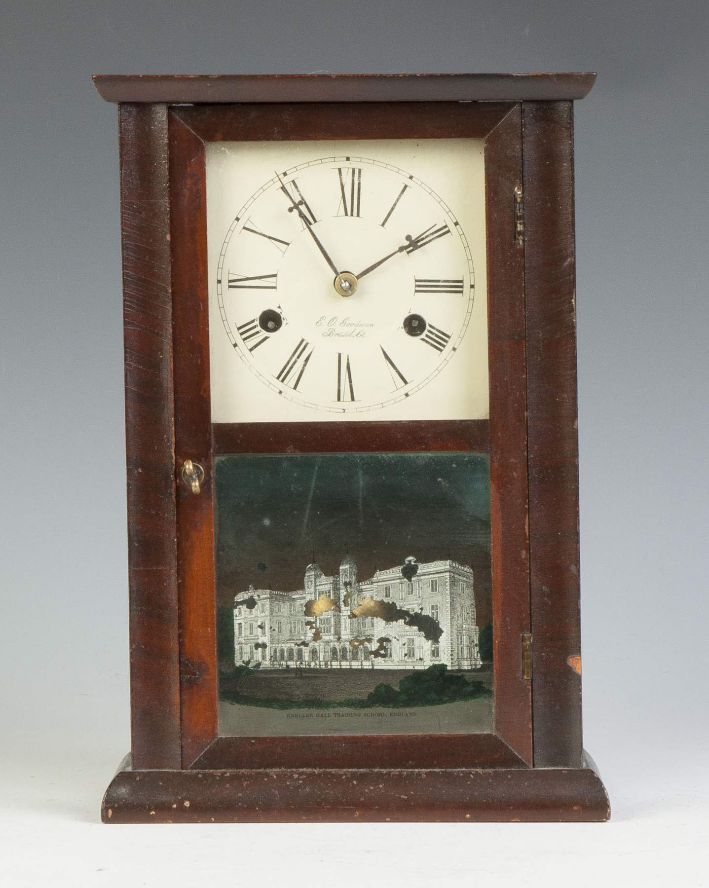 E.O. Goodrich Miniature Shelf Clock | Cottone Auctions