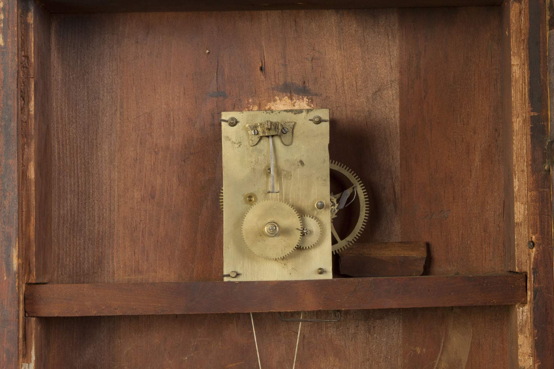 Timothy Chandler, Concord, NH, Mirror Clock | Cottone Auctions