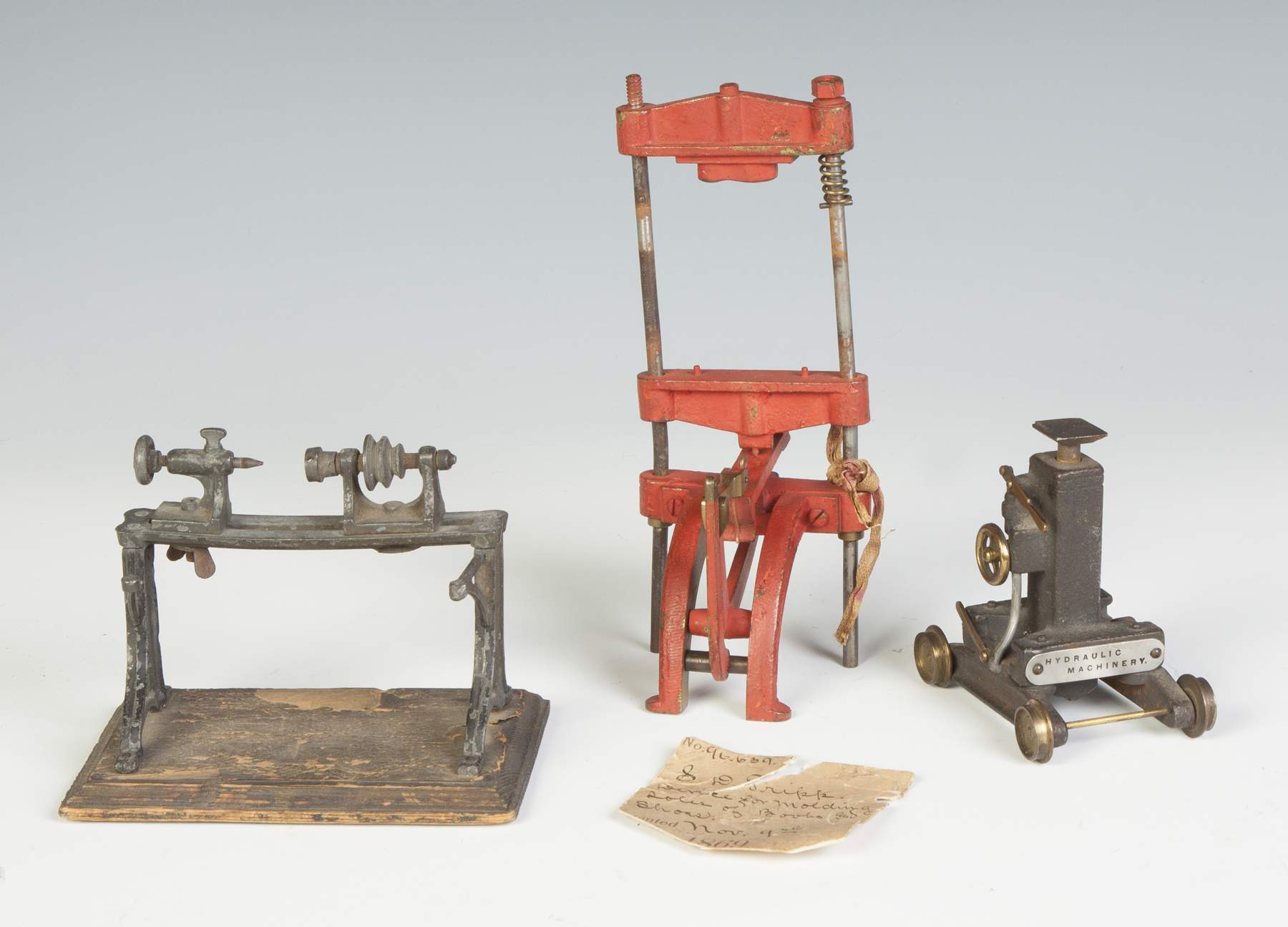 Three Patent Models | Cottone Auctions