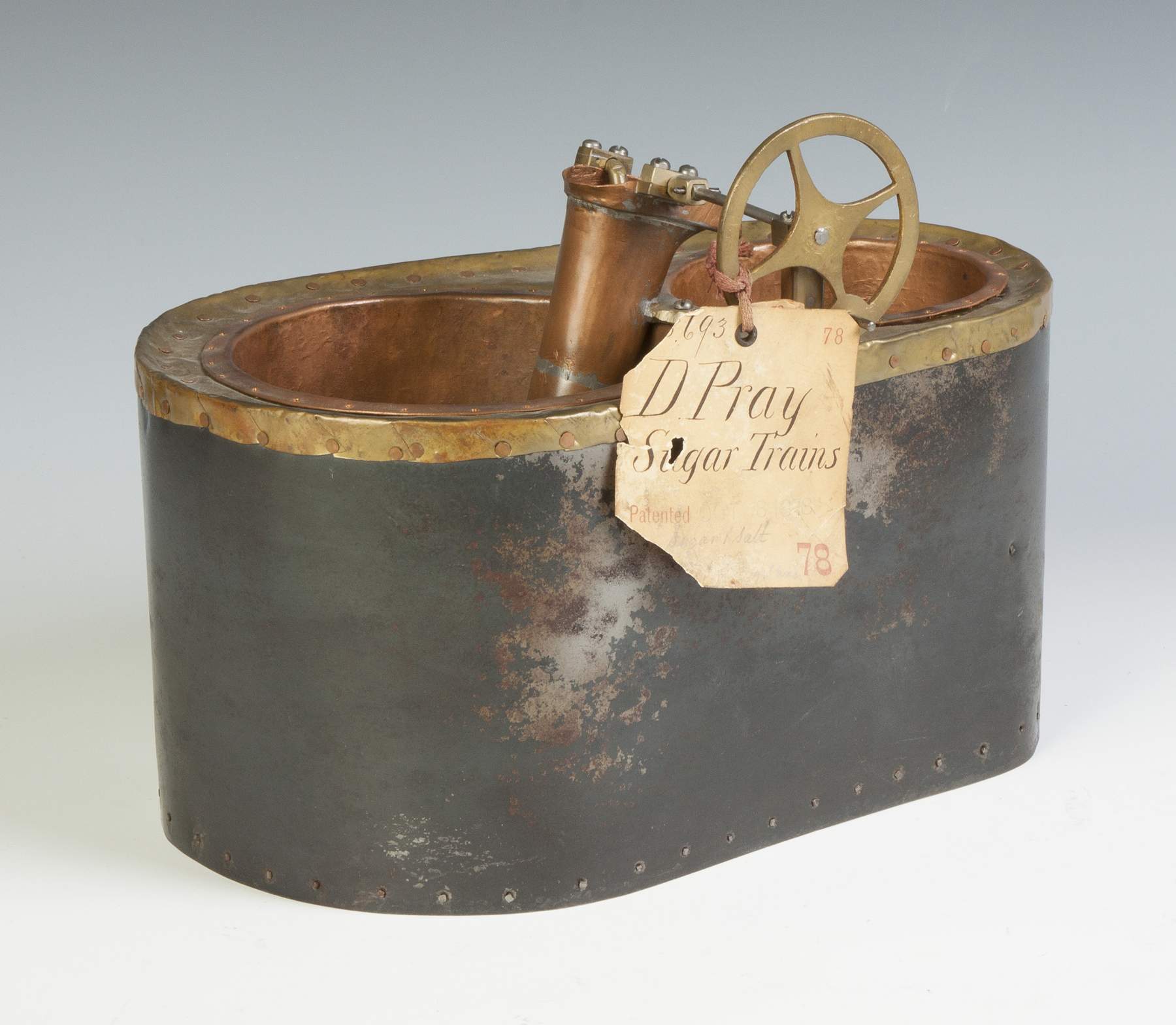 Dudley Pray, Boston, MA, Boiling Press Sugar Train | Cottone Auctions